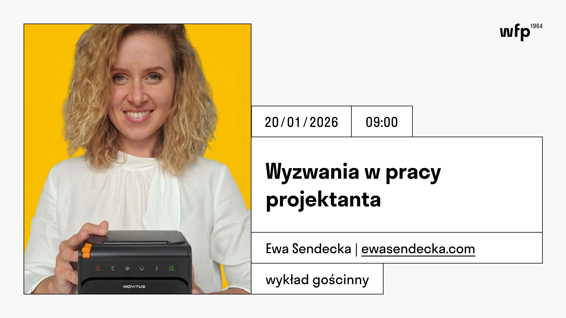 Wyzwania w pracy projektanta – Ewa Sendecka — Blog Archive » Wydział ...